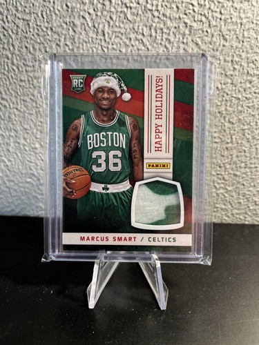 2014 Panini Marcus Smart Happy Holidays! Rare Patch RC #12 | eBay