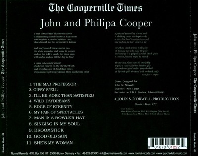 PHILIPA COOPER/JOHN COOPER/JOHN & PHILIPA COOPER - THE COOPERVILLE ...