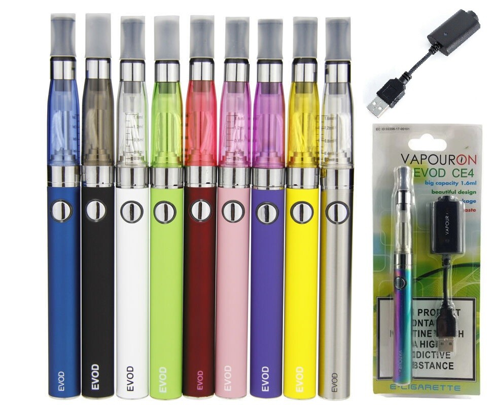 Vapouron Vapour EVOD-CE4 Vape Pen 1100MA Vape Pen Rechargeable E-CIG ...