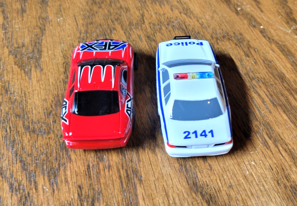 AFX Mega G+ Police Chase Set Cars | eBay