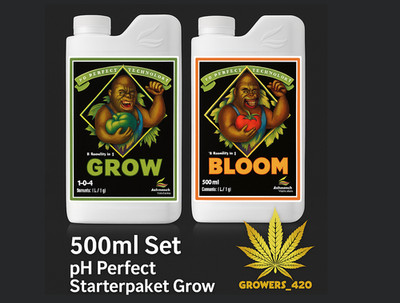 Advanced Nutrients Micro + Grow 500ml Set | pH Perfect Starterpaket Grow** | eBay.de