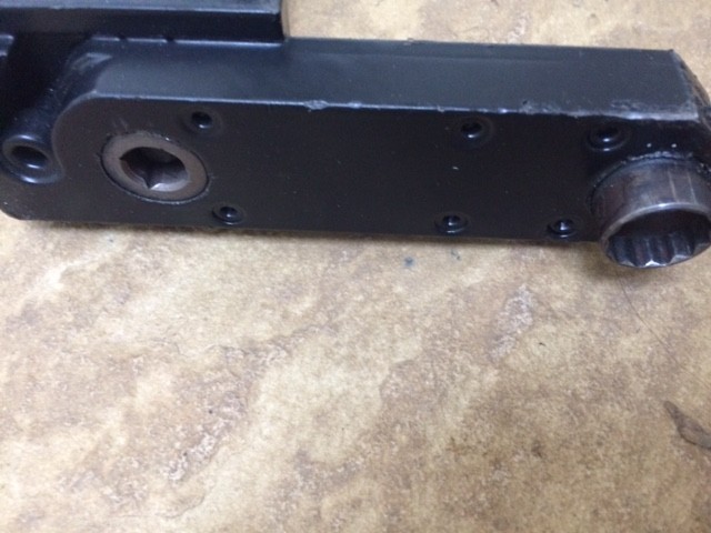 Cleco Air Tool 34RAA68AZ3 Angled Nutrunner cw extension, reaction bar ...