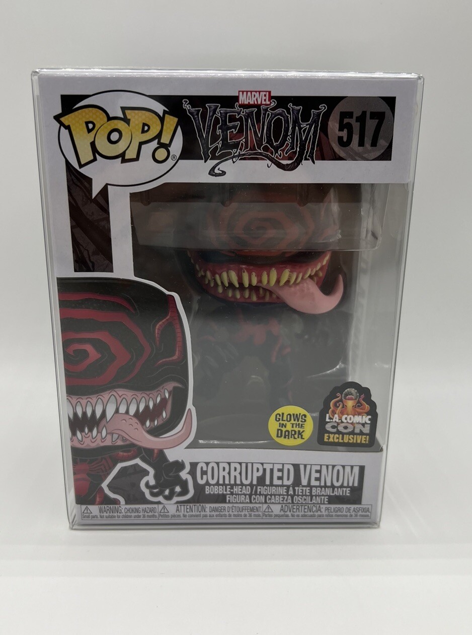 Funko Pop! Vinyl: Marvel - Corrupted Venom (Glow in the Dark) - Hot ...