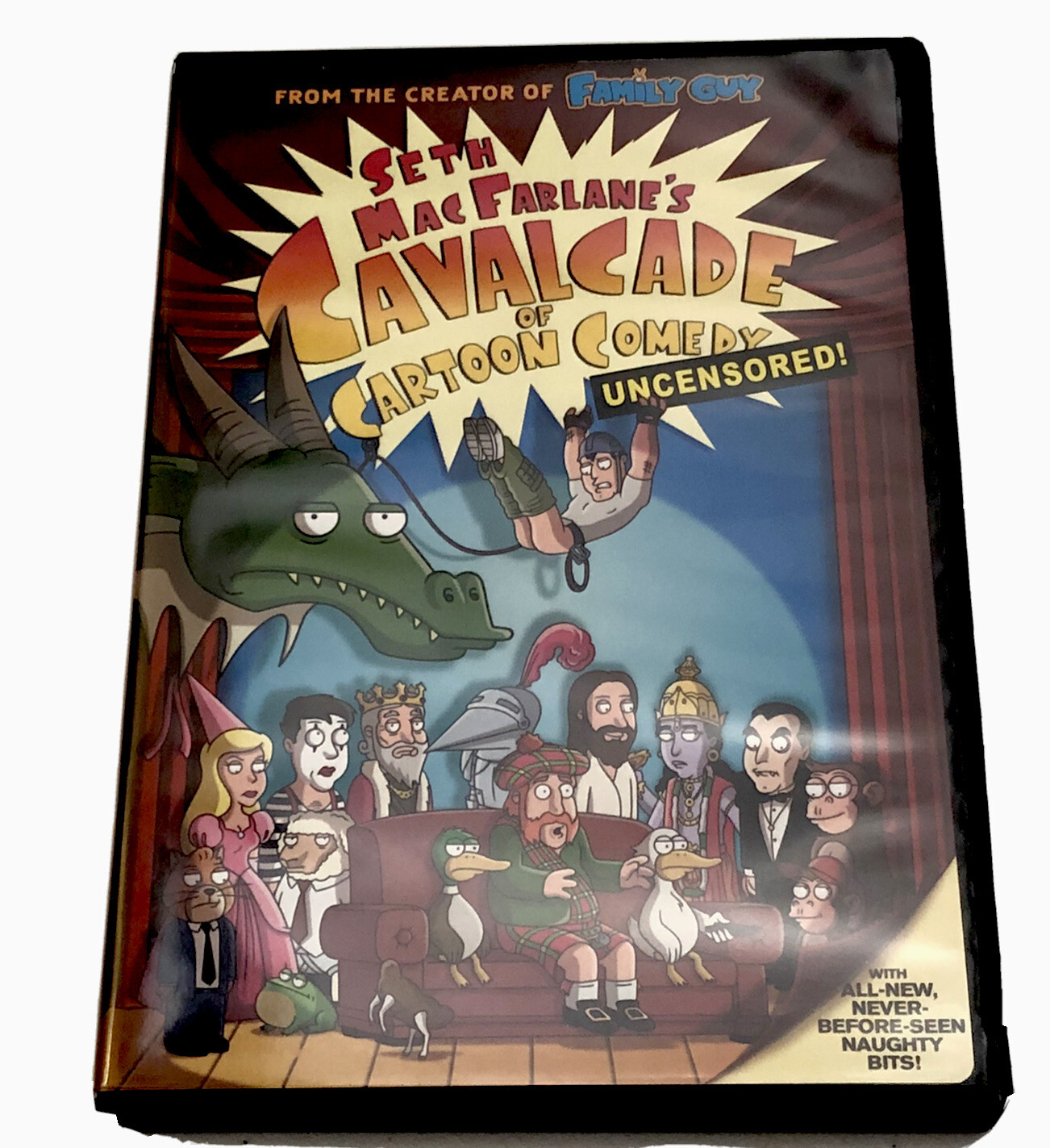 Seth MacFarlanes Cavalcade of Cartoon Comedy Uncensored DVD Animated ...