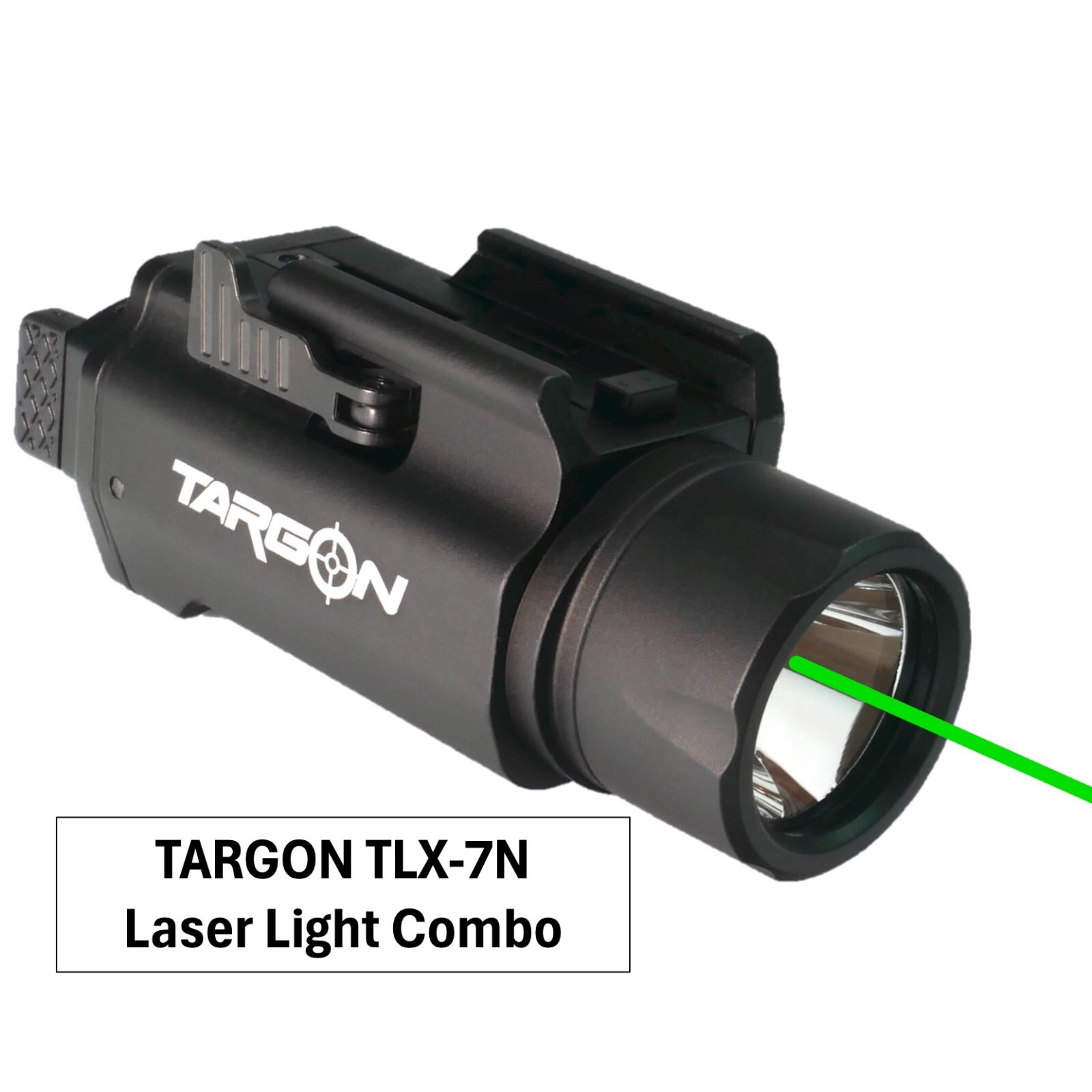 TACTICAL GREEN LASER FLASHLIGHT COMBO 1500 LUMEN LED FOR GLOCK GUN ...