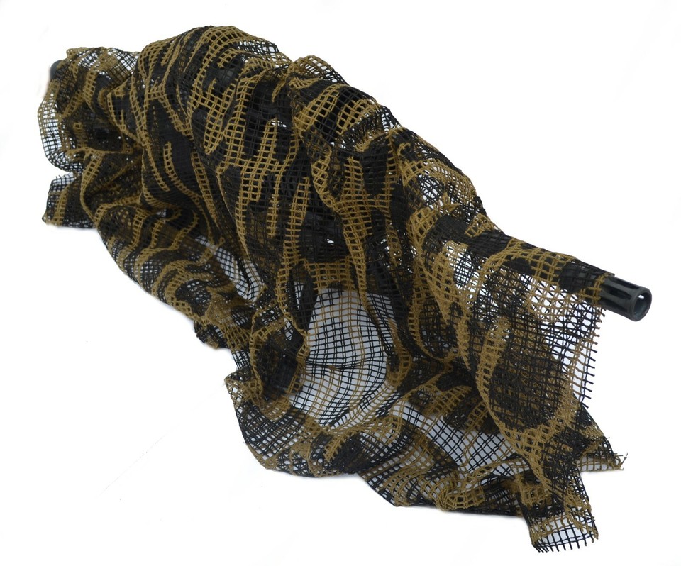 Rifle Sniper Veil Camouflage Netting Mesh Gun Wrap Material - 2pc Camo ...