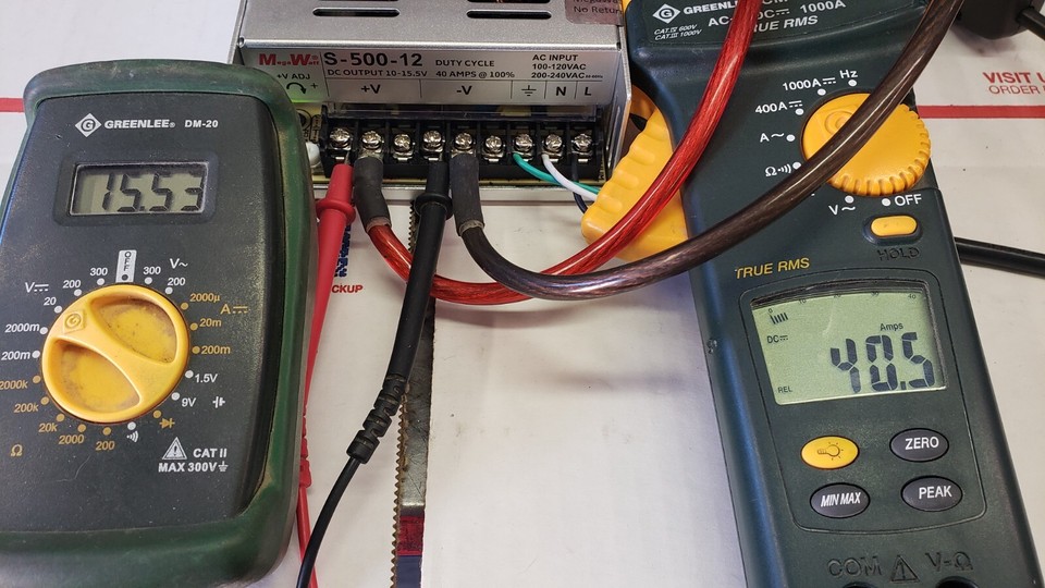 40 Amp Continuous CB Radio Power Supply 10-15.5V MegaWatt® 12V 13.8V | eBay