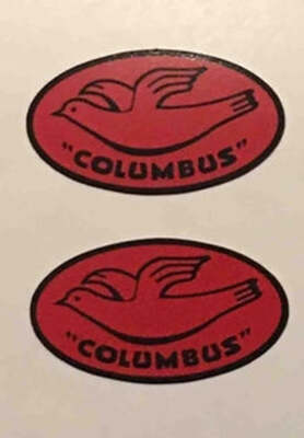 Decals, Stickers - Columbus Decal - Nelo's Cycles