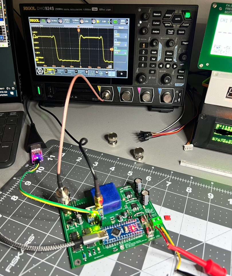 GPSDO Board: Arduino Based, Neo-M8N Controlled, CTI OSC5A2B02 75x100mm ...
