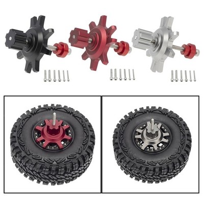 RC Aluminum Alloy 1.9/2.2" Beadlock Wheel Hub Set for 1/10 Scale RC ...