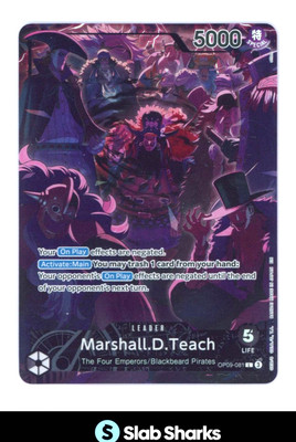 ONE PIECE 2ND ANNIVERSARY MARSHALL D. TEACH BLACKBEARD LEADER EMPERORS ...