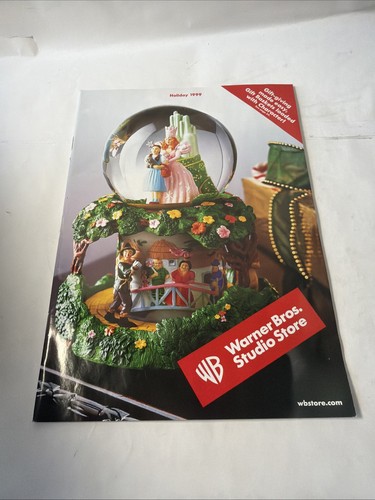 Vintage 1999 Warner Bros. Holiday catalog w wizard of Oz | eBay