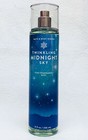 1 Bath & Body Works TWINKLING MIDNIGHT SKY Fine Fragrance Mist Body ...