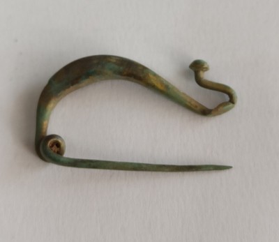 Celtic - Bronze Fibula Brooch