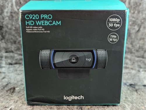 Logitech HD Pro Webcam C920, 1080p Widescreen Video Calling and ...
