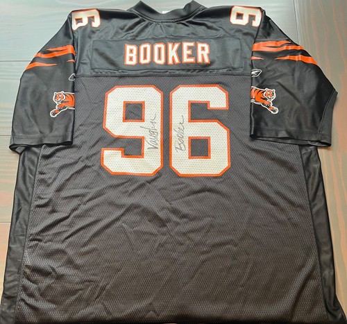 Vaughn Booker Cincinnati Bengals NFL Jersey, Size 3XL, SIGNED | eBay