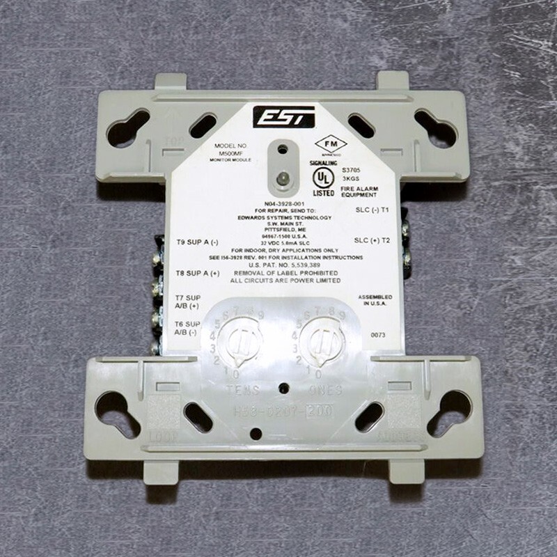 NEW EDWARDS EST M500MF MONITOR MODULE NEW VERSION FAST SHIPPING | eBay