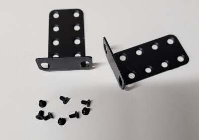 RACK MOUNT EAR BRACKETS 1U/ WITH SCREWS | eBay