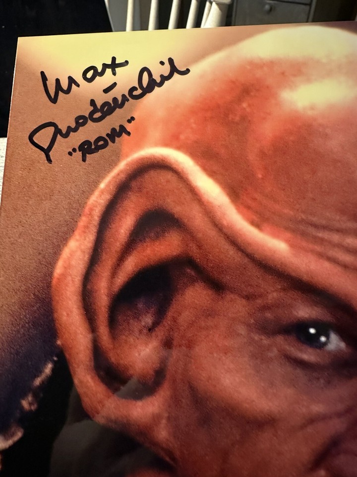 MAX GRODENCHIK as “ROM” On STAR TREK: DEEP SPACE 9- PLEASE READ ...