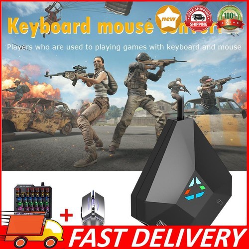 USB Wired Game Controller Converter Keyboard Mouse Adapter for Switch ...