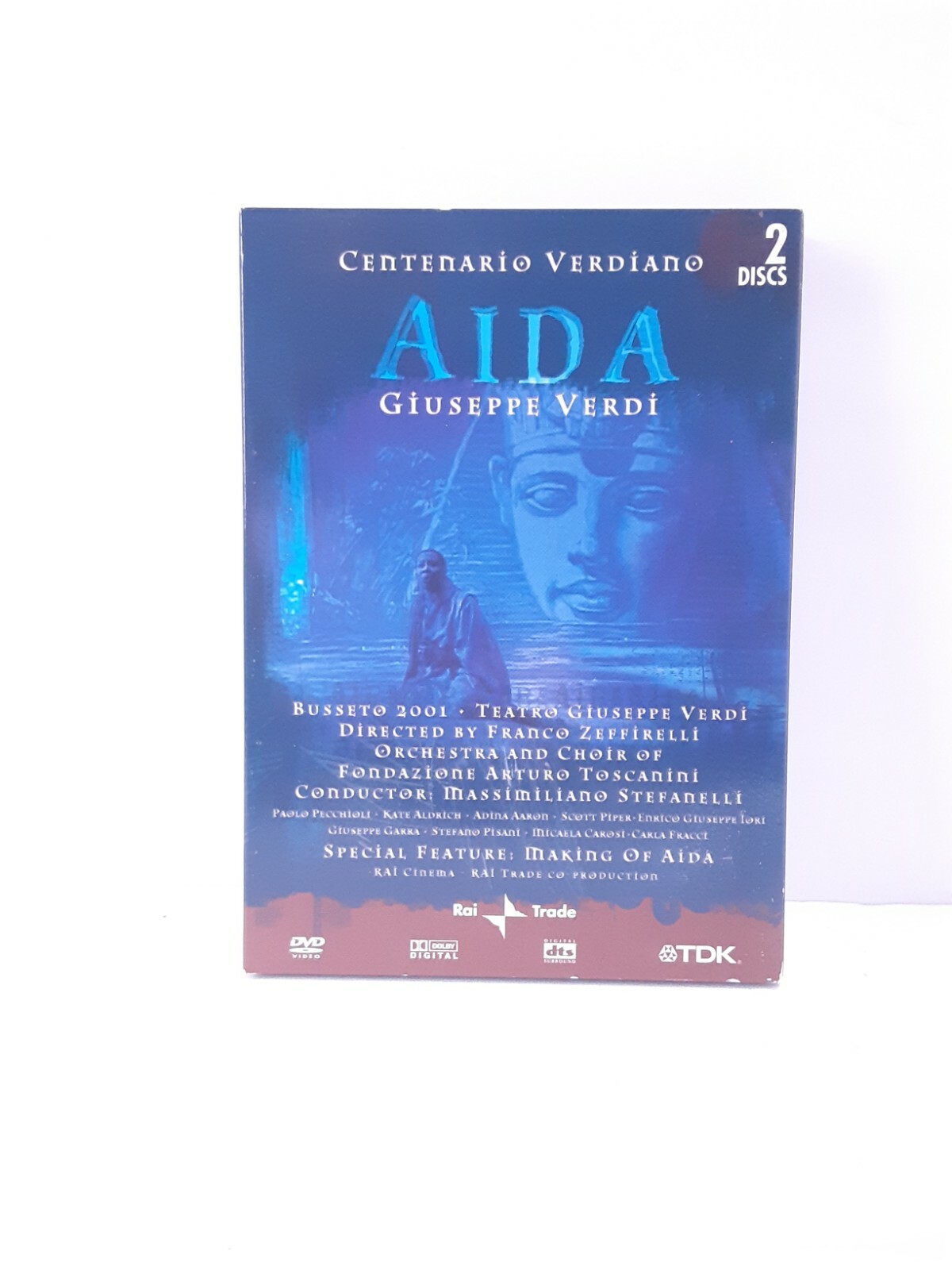 Aida Giuseppe Verdi DVD, 2002, 2-Disc Set Rai Trade TDK 824121000011| eBay