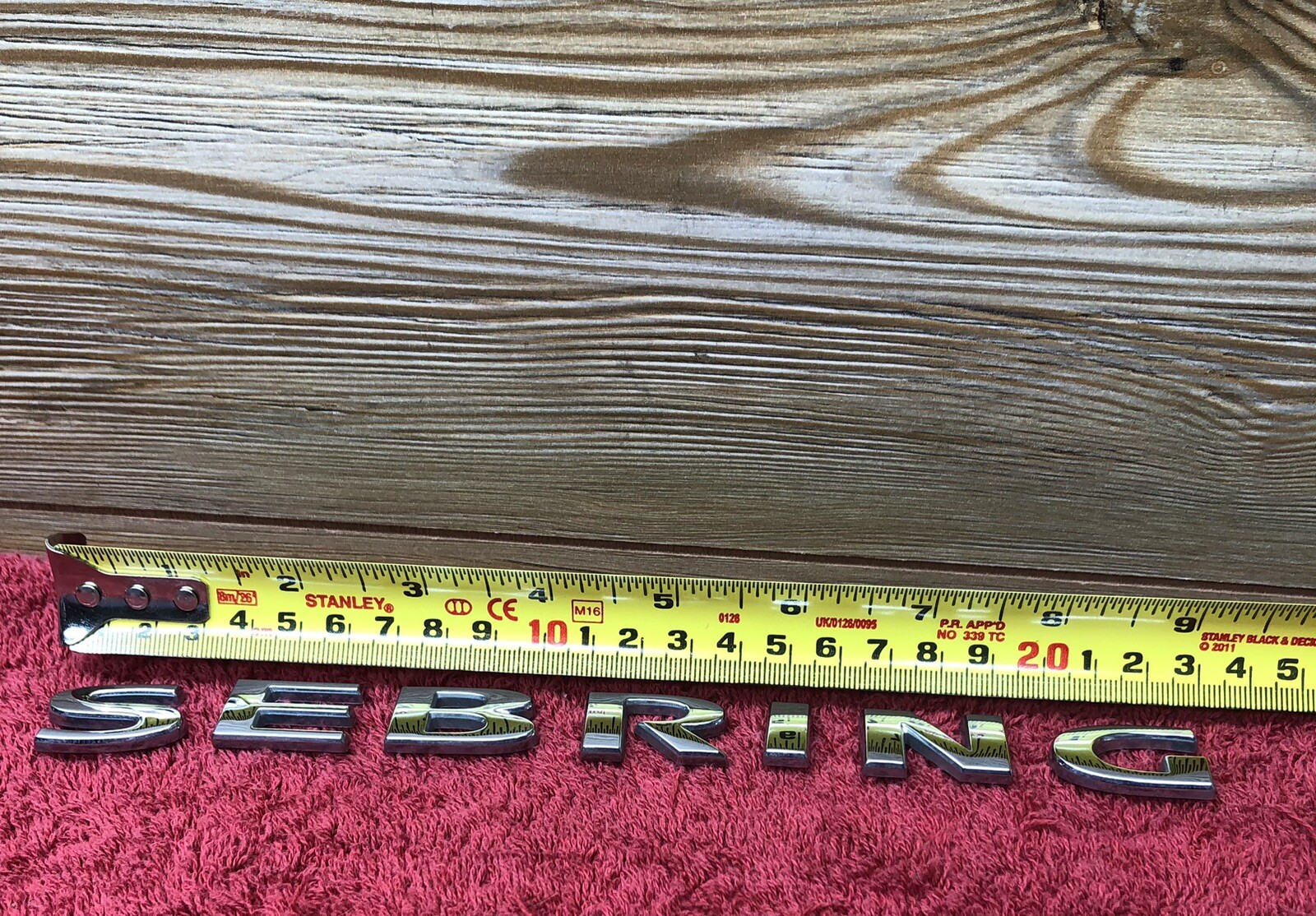 👍2007-2010 Chrysler Sebring Emblem Logo Symbol Badge Trunk Rear Chrome ...