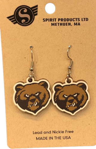 Edison Golden Bears Earrings | eBay