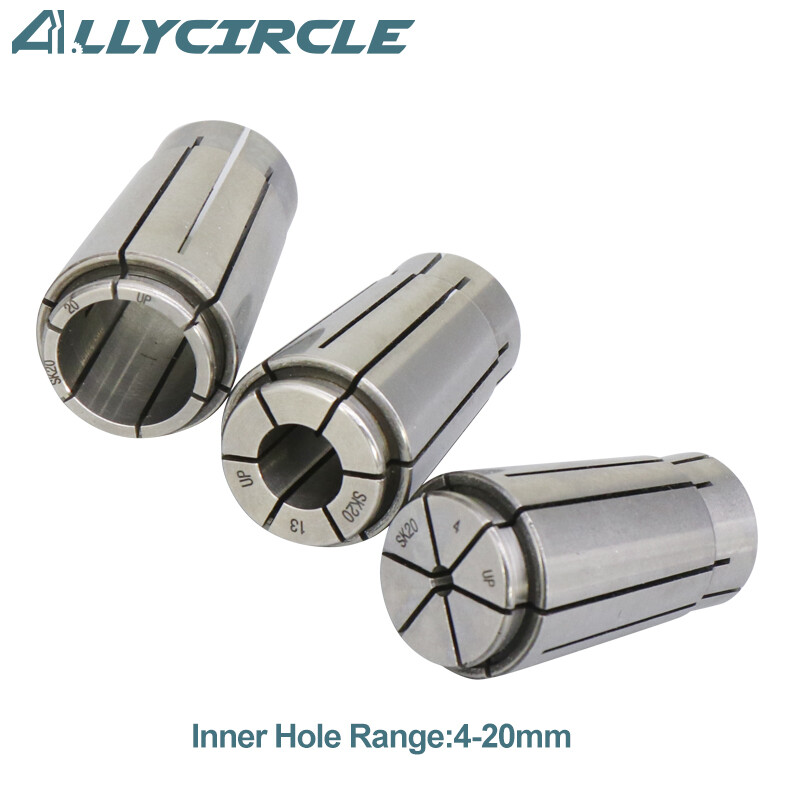 SK Collet Set SK10 SK16 SK20 SK25 Spring Collet Chuck SK Collet for CNC ...