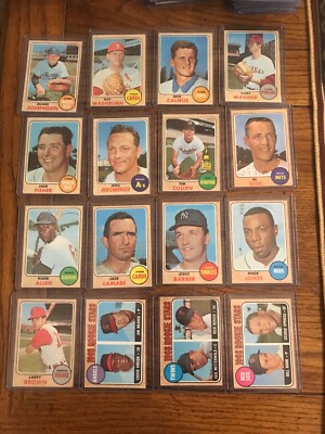 Tim Cullen 1968 Topps (Sale Is For Card In Title) (15,383 | eBay