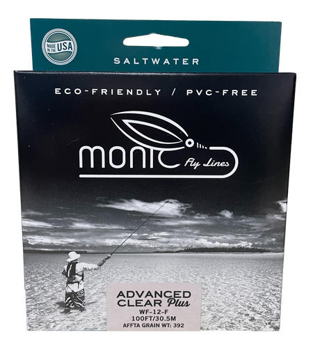 Monic Advanced Clear Plus WF12F Floating Fly Line FW SW Any Temperature ...