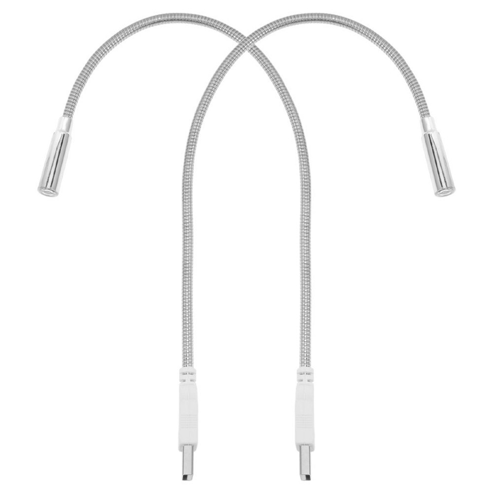 2Pcs Flexible Usb Laptop Light Led Eye-Caring Keyboard Lamp With ...