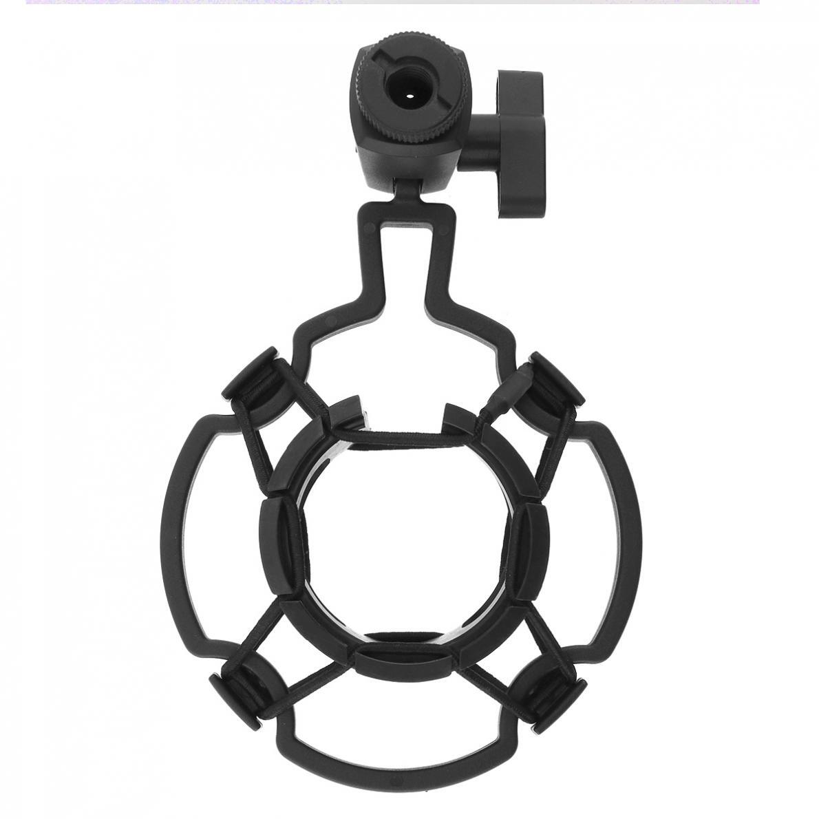 Plastic Microphone Shock Mount Condenser Mic Stand Holder Studio ...