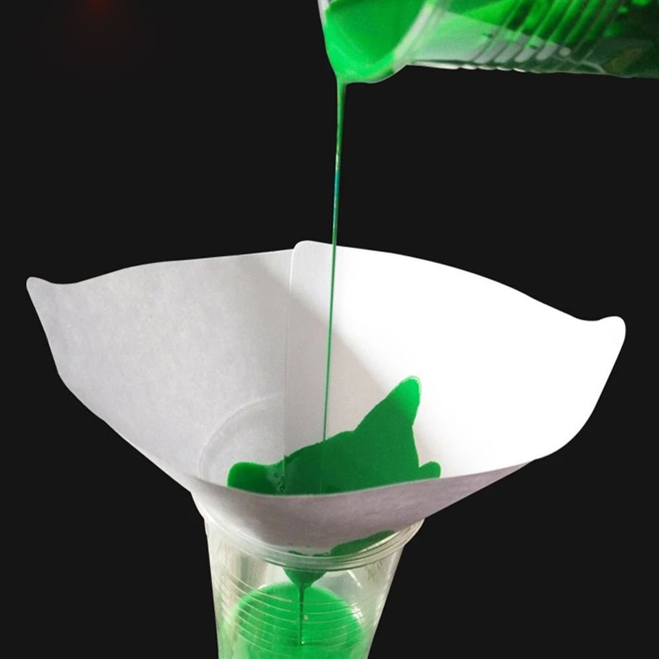 Paint Filter Funnel Paper Purifying Straining Cup Paint Filter Paper ...