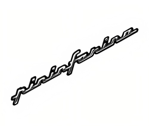 Pininfarina Badge Pininfarina Script Emblem Fiat Ferrari Alfa Romeo ...