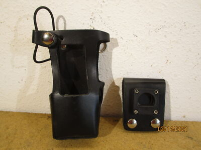 Hard Leather 2 Way Radio Case and Holster | eBay