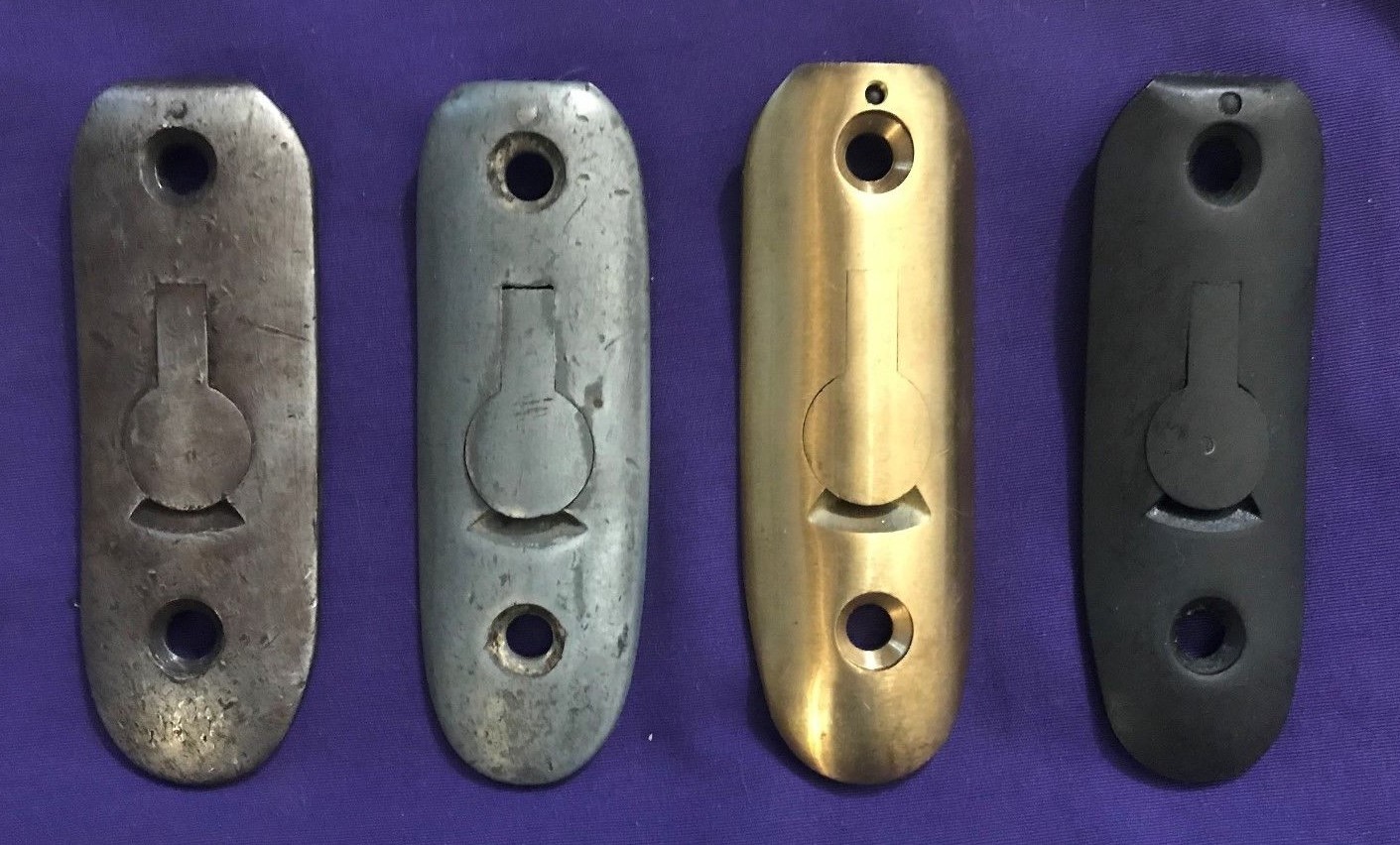 Lee Enfield No 4 Rifle Butt Stock Metal & Other Components - Parts ...