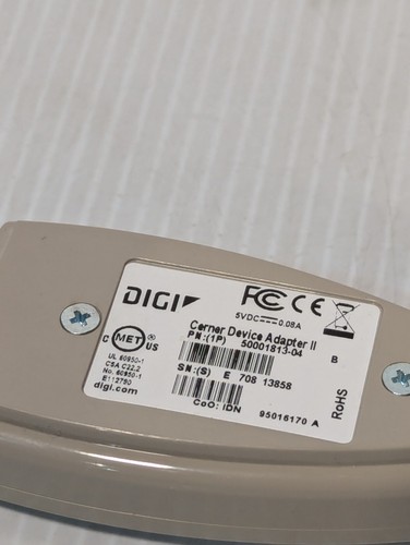 Lot of 2 Digi 50001813-04 Cerner Device Adapter II | eBay