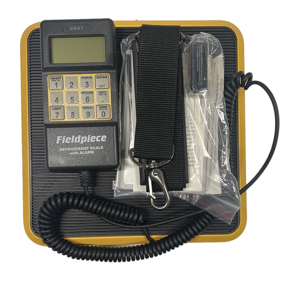 Fieldpiece SRS1 Refrigerant Scale & Meter 872641003272 | eBay