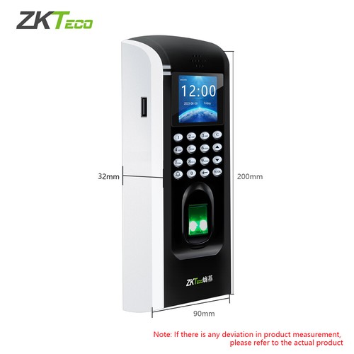 ZKTeco F7 Plus Biometric Fingerprint Access Control Attendance Time ...