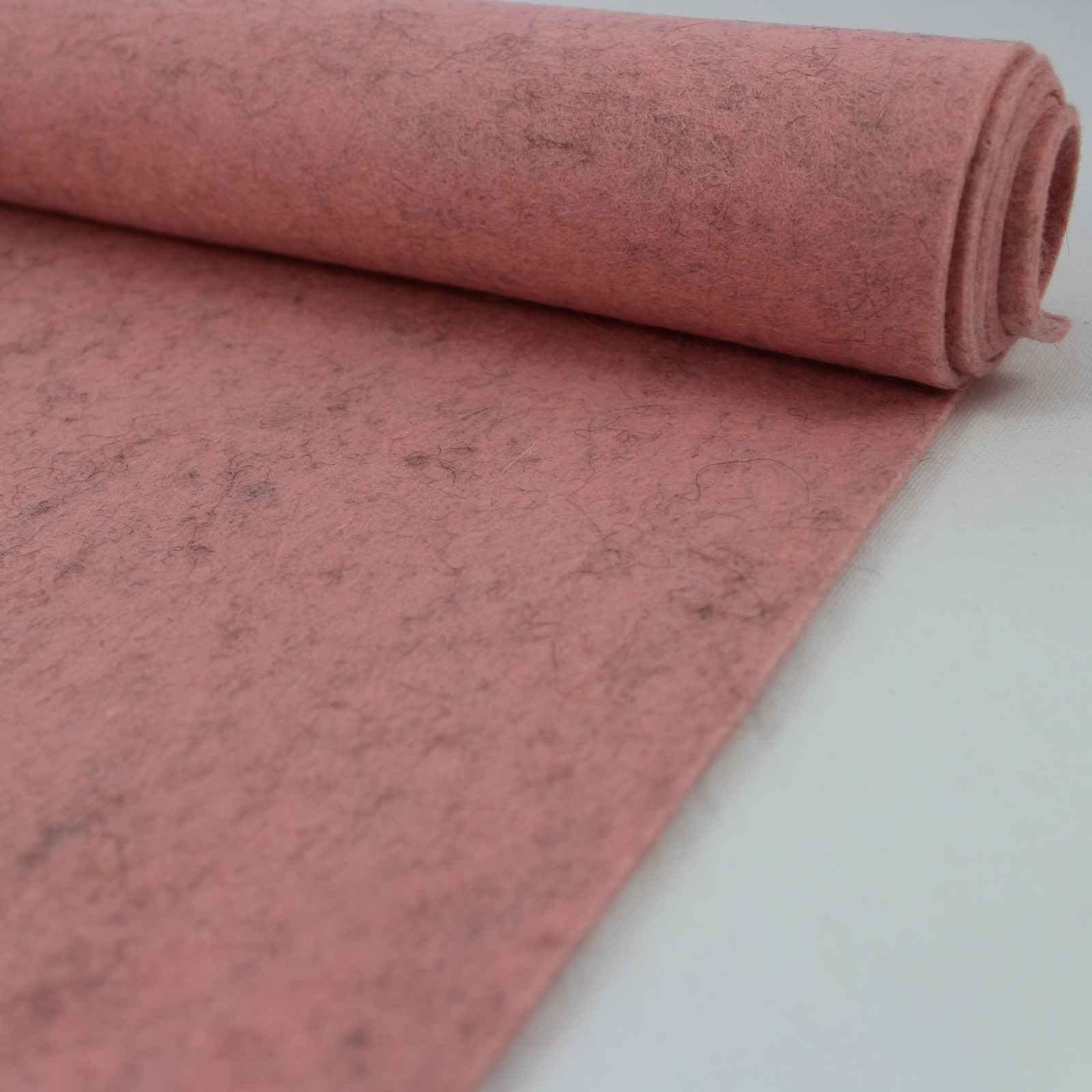 80% wool felt 2mm thick pressed felt per metre 60cm wide melange ...