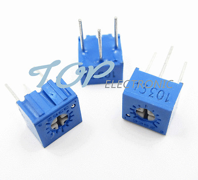 10Pcs 3362P-502 3362 P 5K ohm High Precision Variable Resistor ...