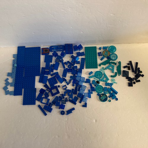 Lego 100+ Misc. Pieces Shades Of Blue From Light To Navy | eBay
