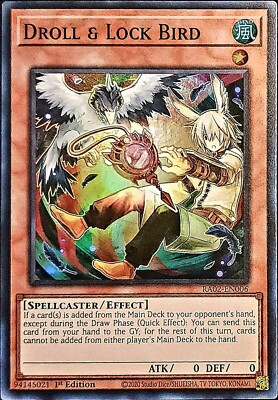 Droll & Lock Bird RA02-EN006 (Alternate Art) | eBay
