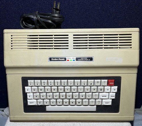 Vintage RadioShack TRS-80 Color Computer 2 : Untested | eBay