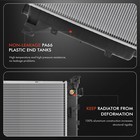 Radiator w/ Oil Cooler for Dodge Ram 1500 94-01 Ram 2500 3500 3.9L V8 5 ...