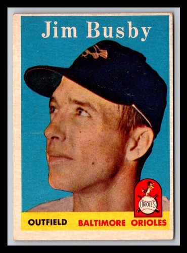 1958 Topps #28 Jim Busby VG or Better | eBay