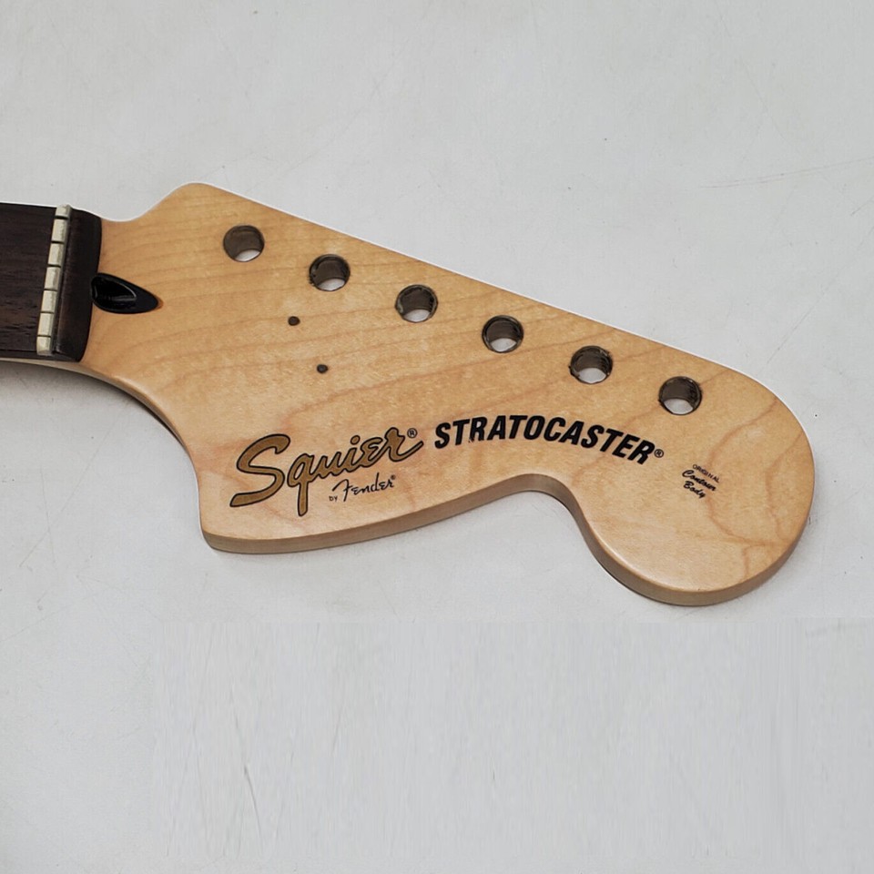 Squier by Fender Strat Waterslide Guitar Neck Headstock Decals (Set of ...