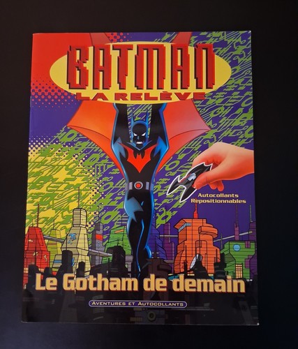 Batman Beyond Sticker Book 2000 Phidal French Edition MINT All Stickers ...