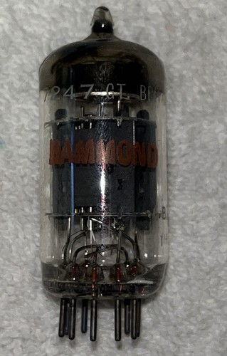 Mullard 7247 12DW7 Audio VACUUM TUBE made in GREAT BRITAIN Amplitrex ...
