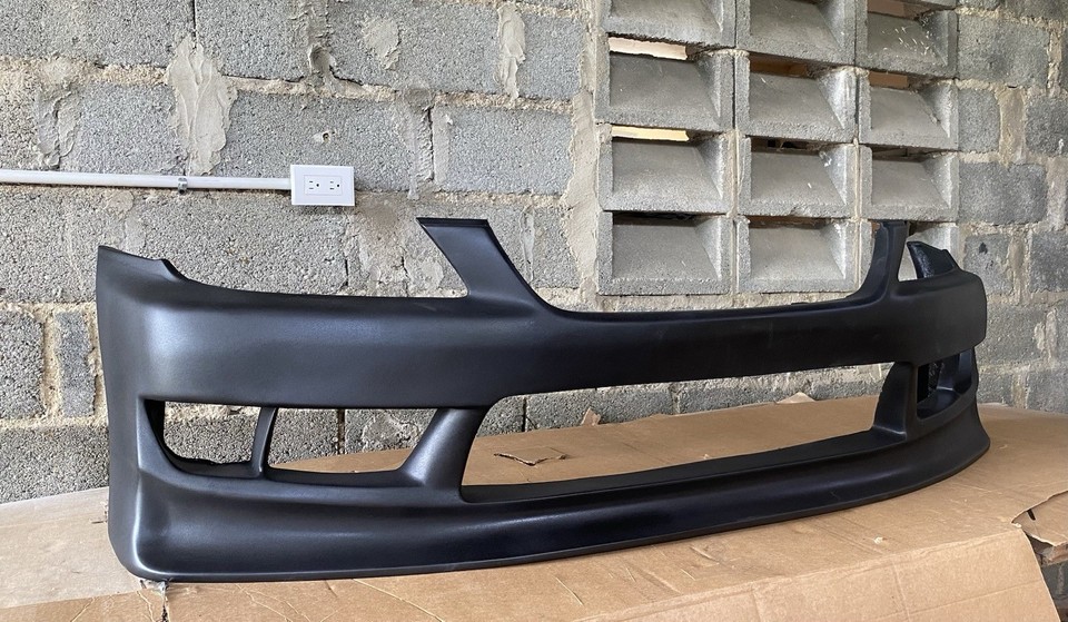 Vertex V1 Style Front Bumper Shaved Plate Holder FRP For Altezza ...